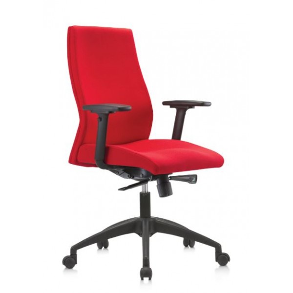 TREND SERIES FABRIC LOW BACK CHAIR (OF-TRN-LB-A93-M35-L4)