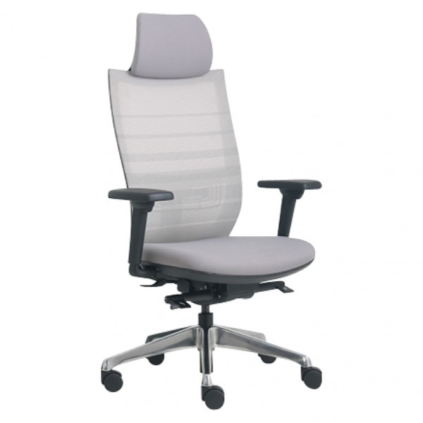 FLOW HIGH BACK CHAIR [MESH/FABRIC] (M25-1-A15M37B20)